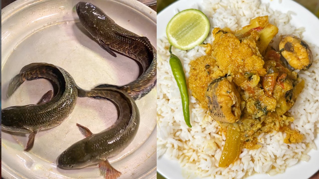 Shol Fish Curry With Cauliflower - YouTube