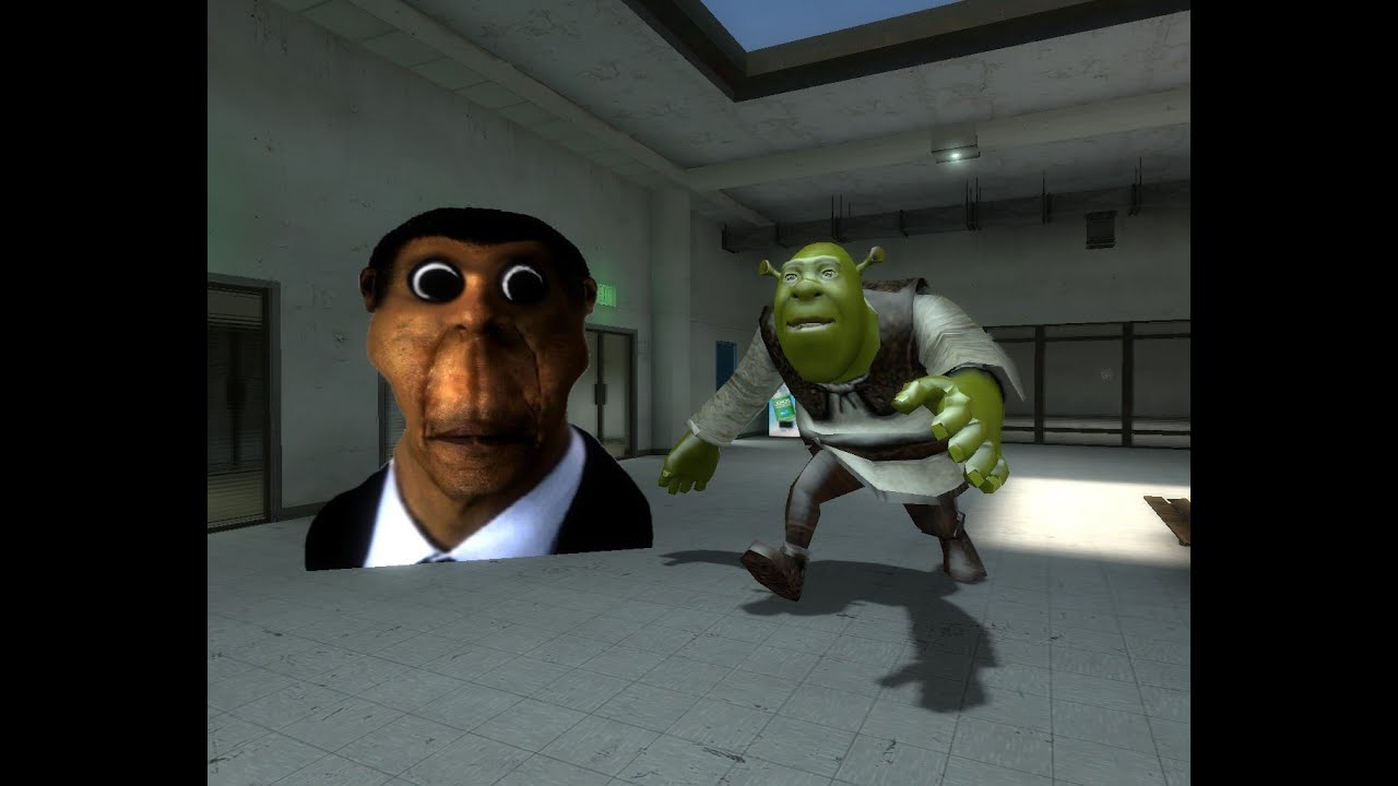obunga y swamp shrek me persiguen - YouTube