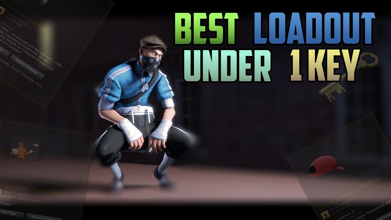 [TF2] BEST Scout Loadout Under 1 KEY! - YouTube
