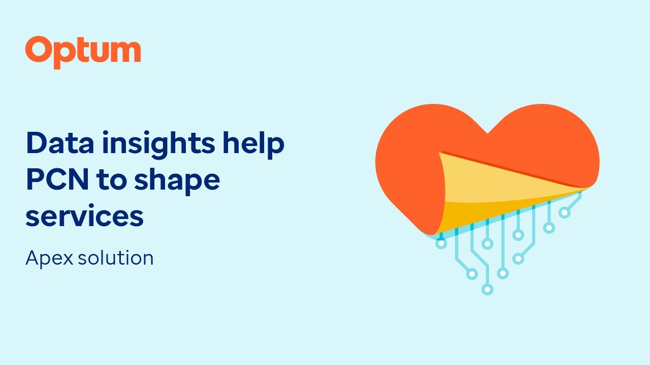 Data insights help PCN to shape services - Apex solution - YouTube