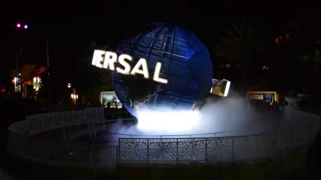 Universal Studio's Rotating Globe Orlando, FL - YouTube