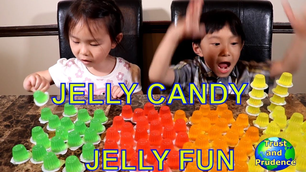 JELLY CANDY! JELLY FUN! LEARNING COLOR, COUNTING, AND BUILDING TOWERS ...