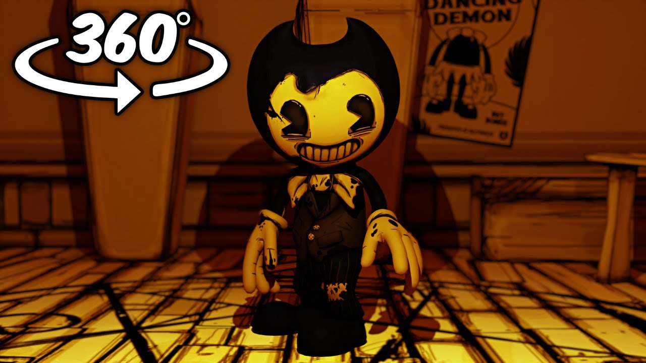 Bendy Catches YOU but It's 360º video - Bendy and the Ink Machine - YouTube