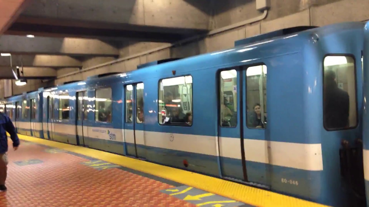 MONTREAL METRO MR 73 SHORT TRIP - YouTube