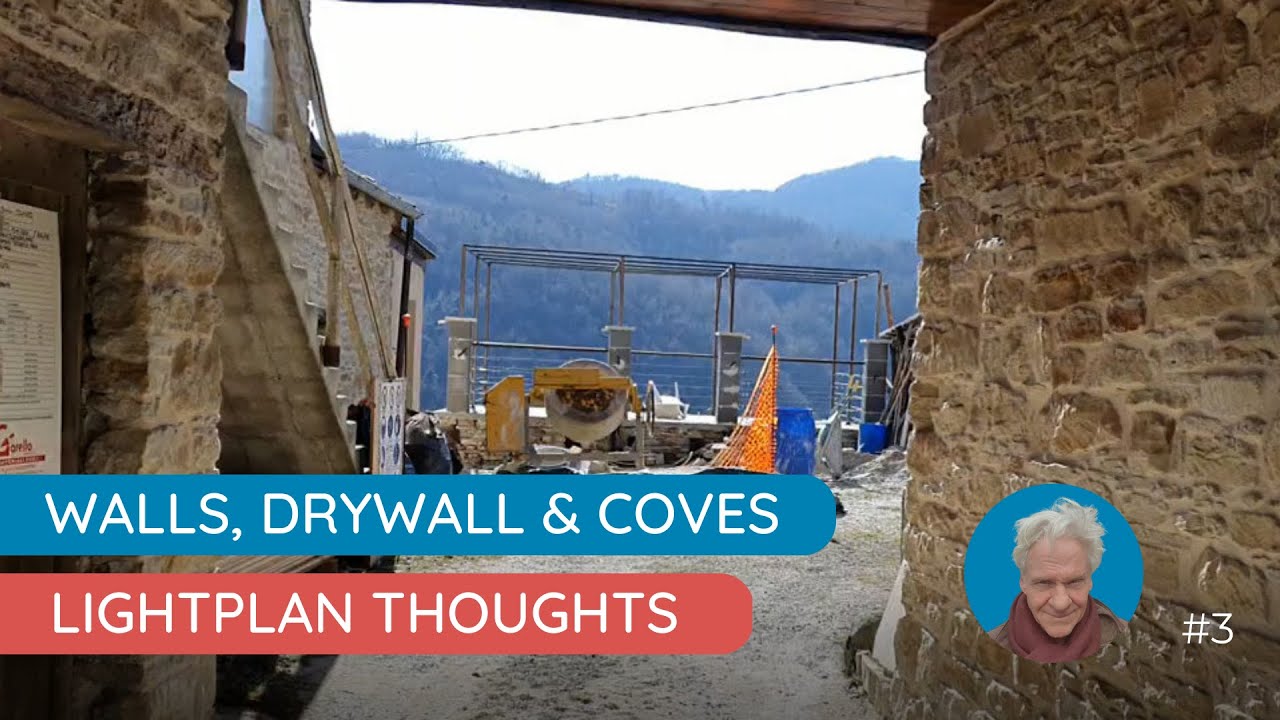 #3 Walls, Drywall, Coves & Lightplan thoughts | Renovating 100 year old ...