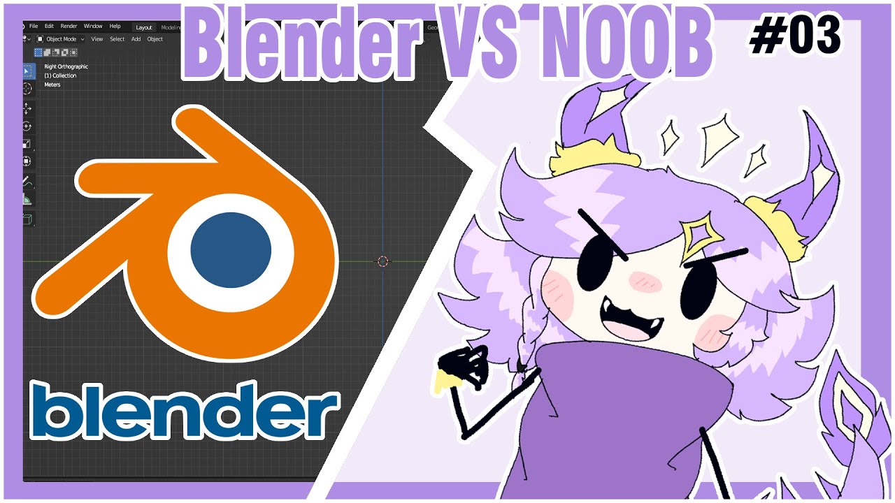 Cosmo : Noob learning Blender Let's scream together! Pt3 - YouTube
