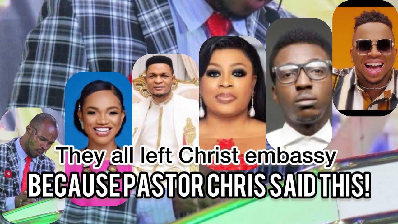 Breaking !!!! Pastor Chris Breaks Silence on Gospel Artist Who Left Him ...