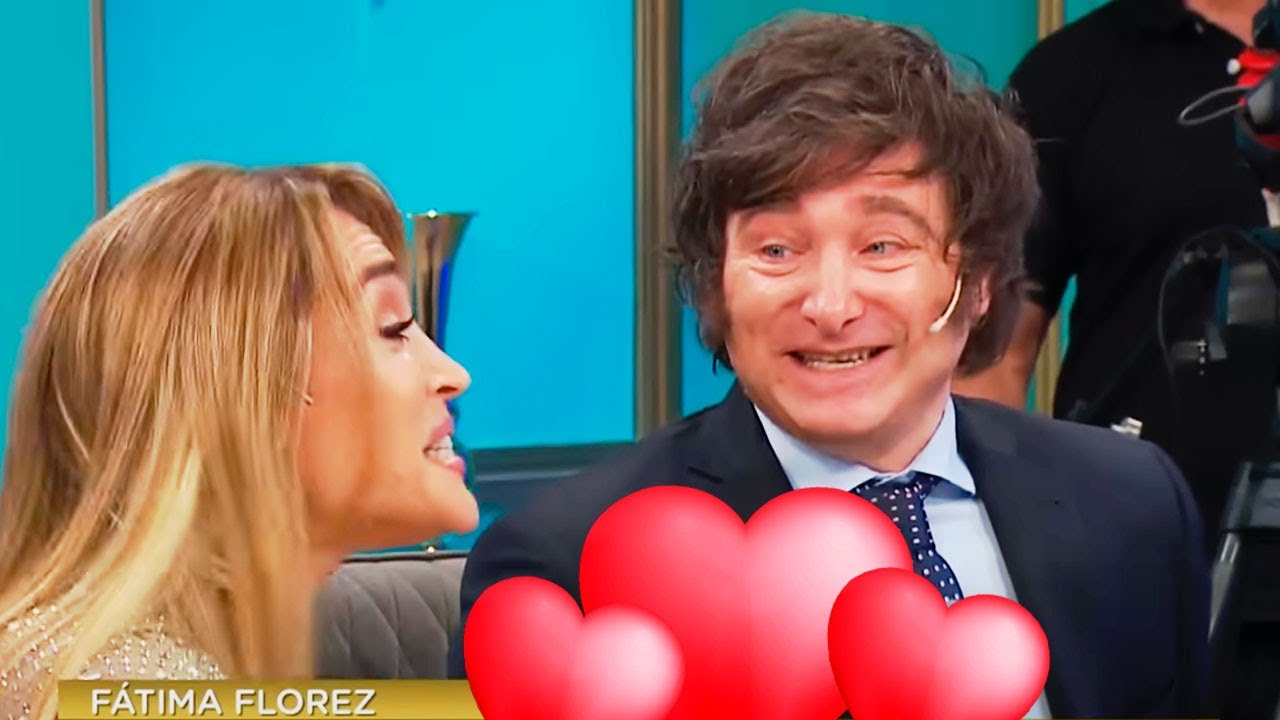 ¡JAVIER MILEI y FÁTIMA FLÓREZ, ENAMORADOS! Revivimos el momento en que ...