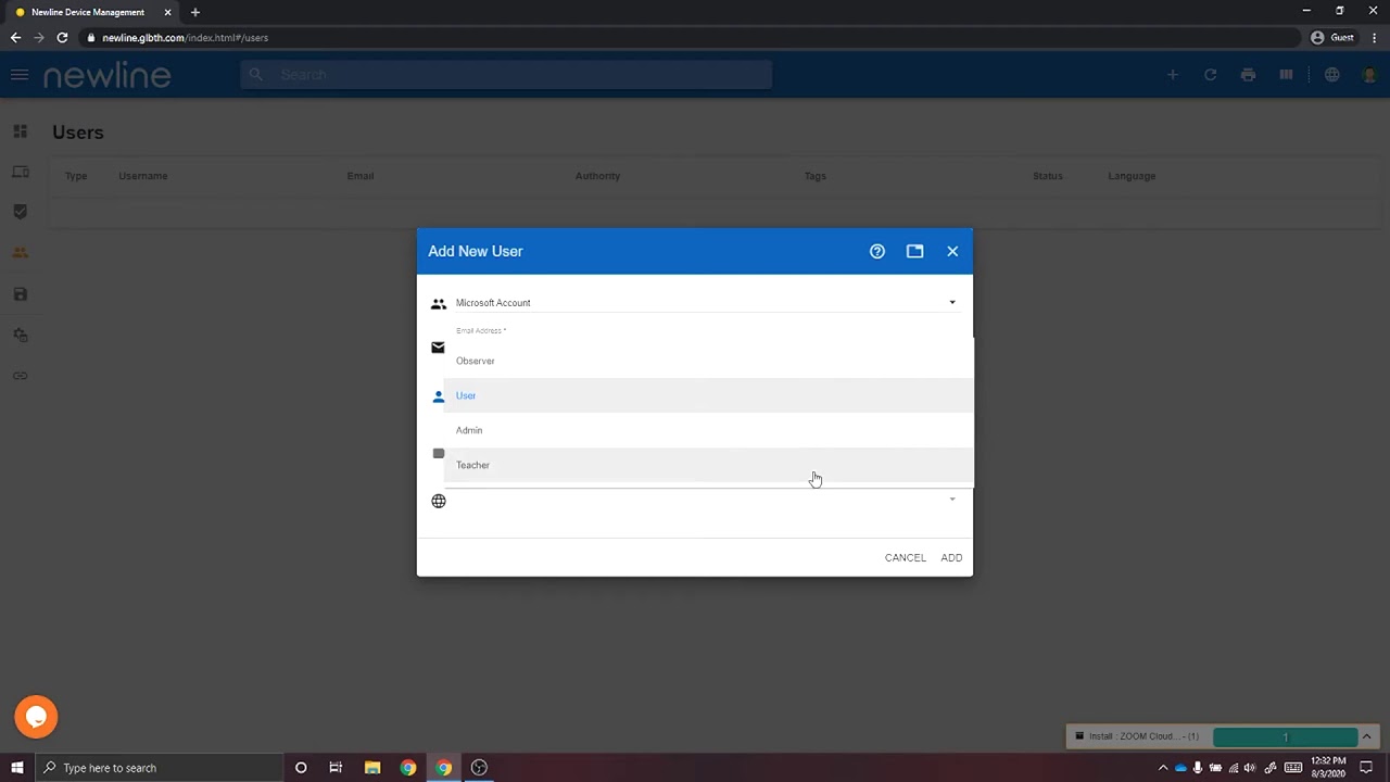TUTORIAL : Newline Display Management Plus - Adding New Users, 2020 ...