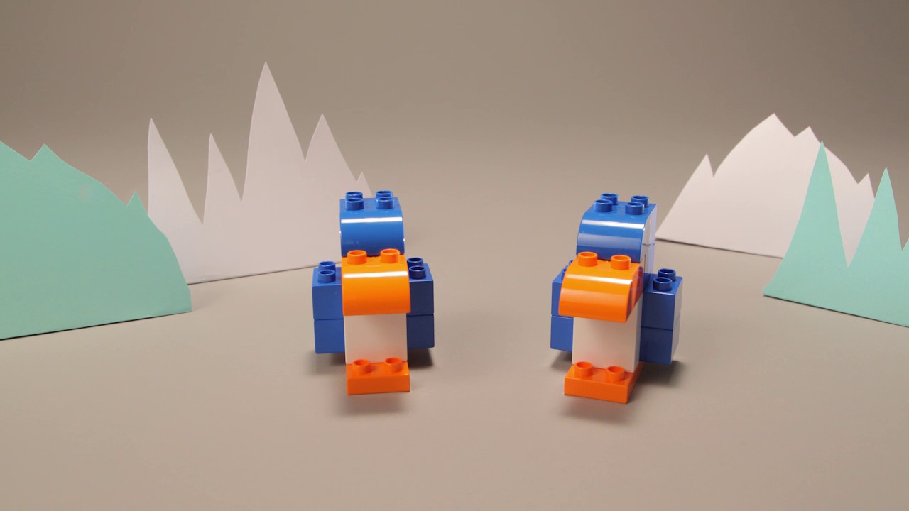 How To Build A Penguin - LEGO DUPLO - DIY Builds - YouTube