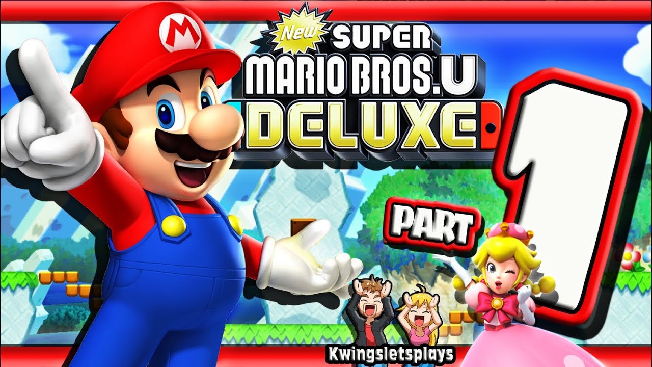 New Super Mario Bros. U Deluxe World 1 Acorn Plains! Hey your not PEACH ...
