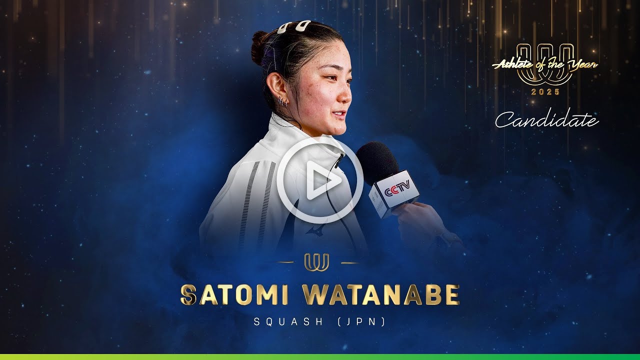 Satomi Watanabe (JPN) - Squash Candidate for The World Games Athlete of ...