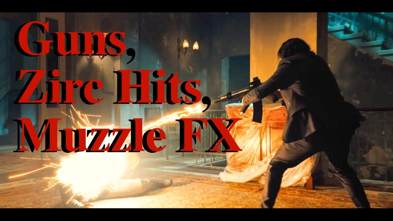 Guns Effects - How To Make Gun Props Look Real - YouTube