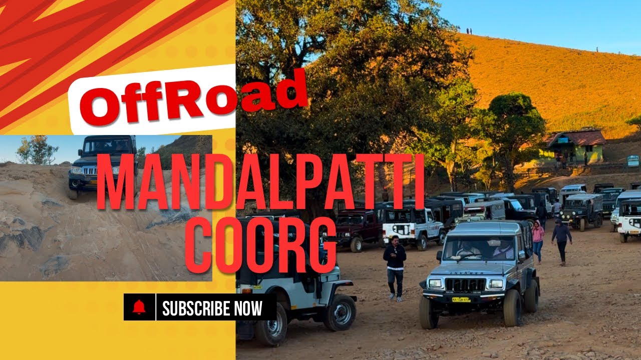 Mandalpatti - Best Jeep Safari in Coorg Off-roading 🔥 - YouTube