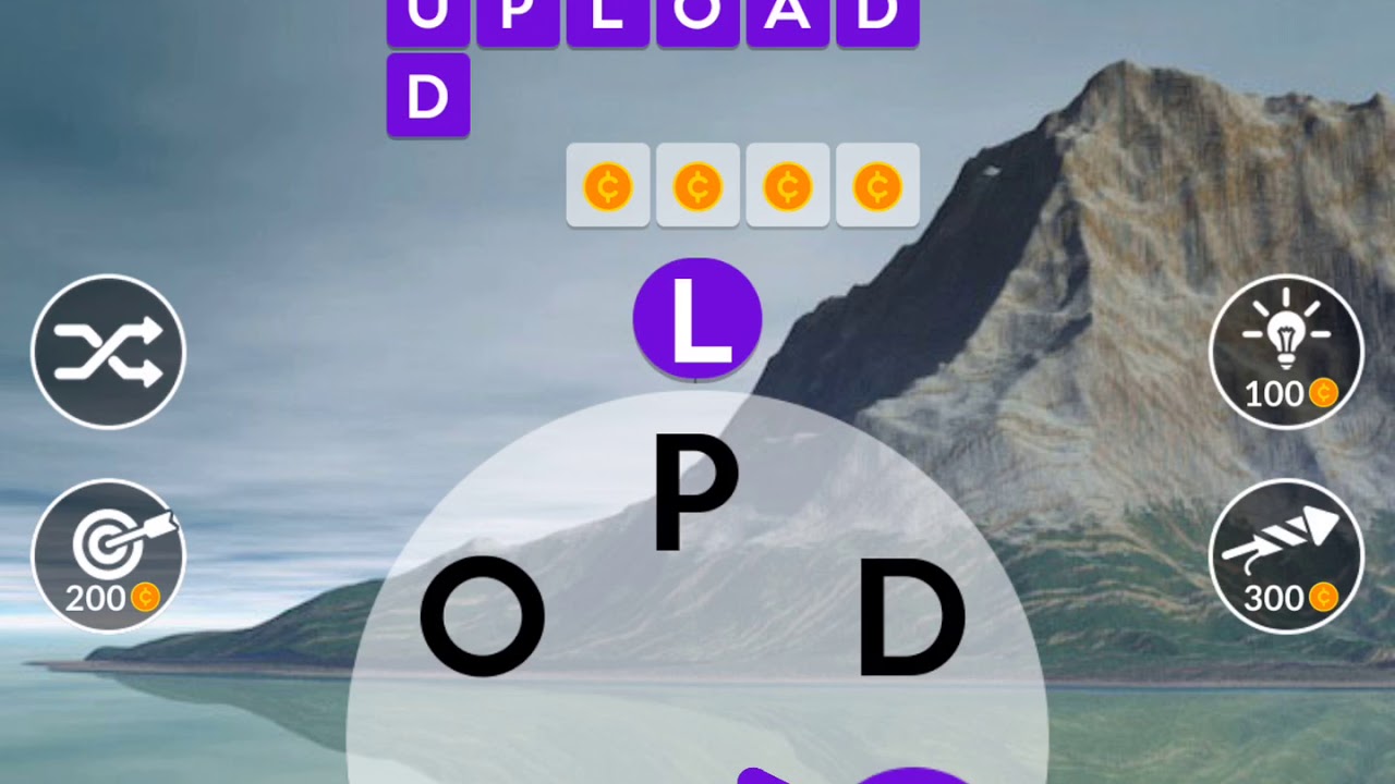 Wordscapes Level 374 Answers - YouTube