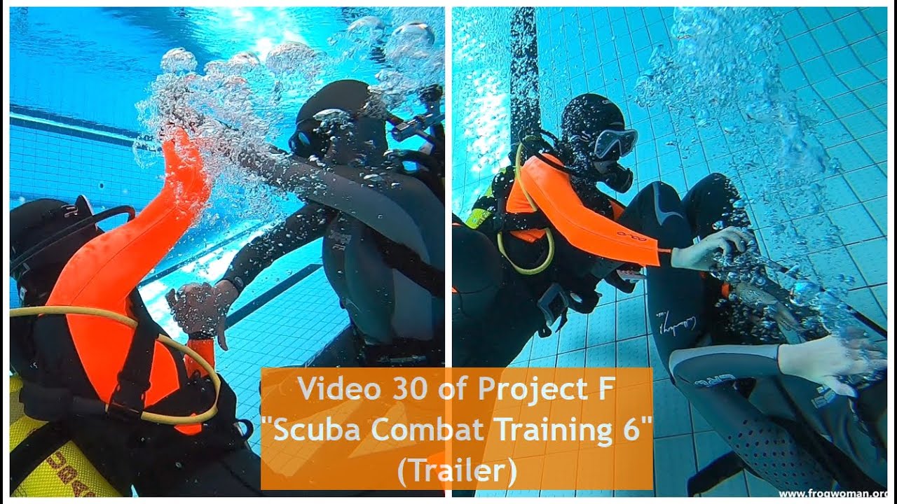 "Scuba Combat Training 6" - Trailer – Frogwomen Kara and Tessie [Video ...