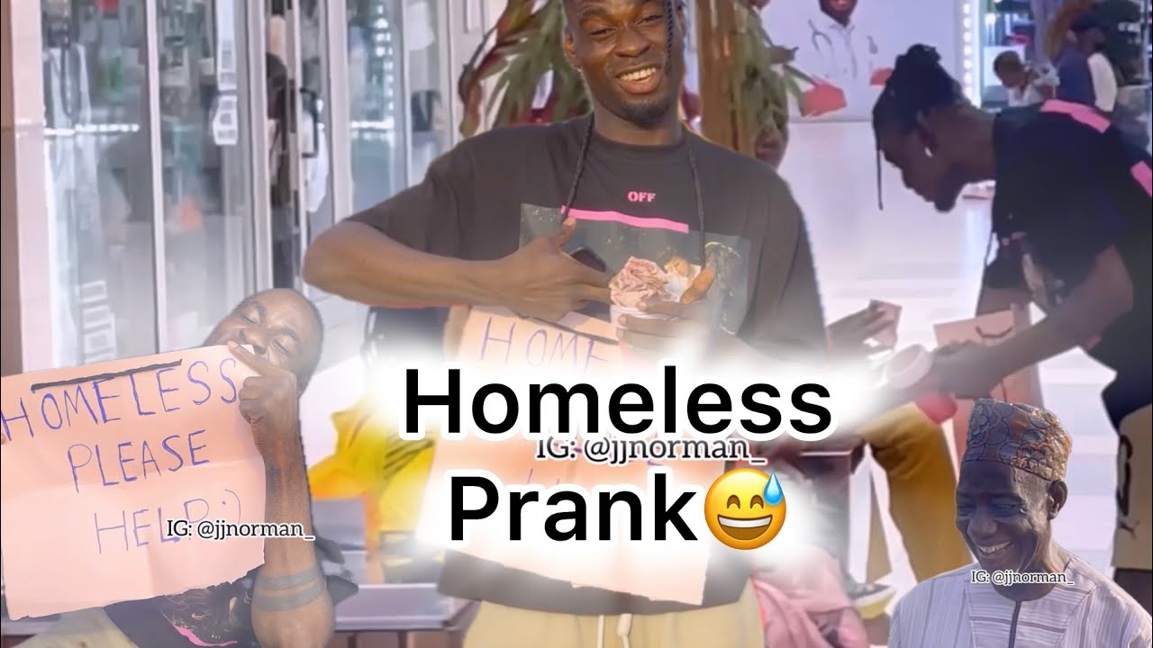 HOMELESS PRANK ON STRANGERS😂 #getviral #prank #youtubeshorts #homeless ...