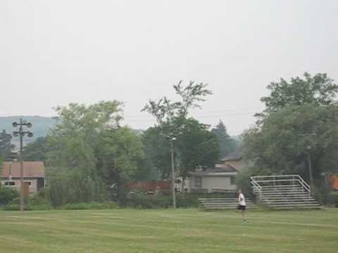 Jack Cooksey Throwing SCF at WFDF 2007 in Ithaca, N.Y. - YouTube