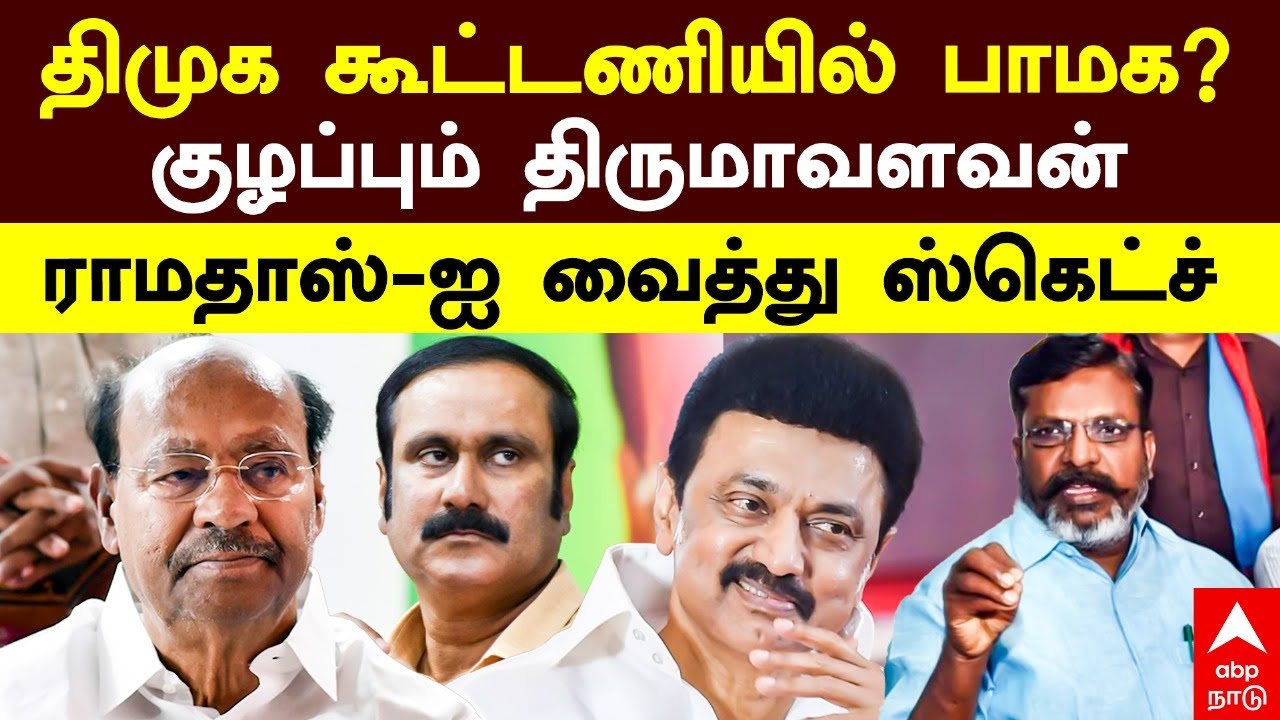 Thirumavalavan on Ramadoss | திமுக கூட்டணியில் பாமக? குழப்பும் ...