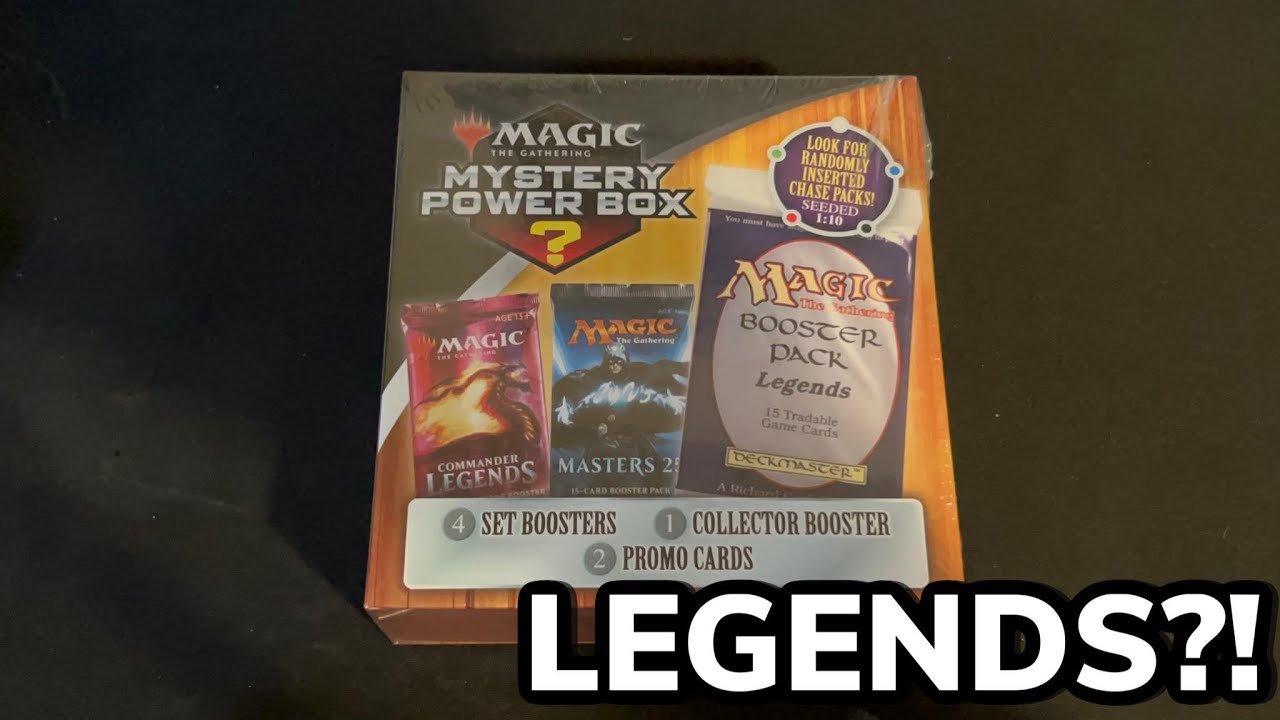 Magic the Gathering | Mystery Power Box | Possible Legends Pull ...
