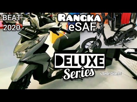 HONDA BEAT 2020 "Varian Tertinggi" Deluxe Warna Silver - YouTube