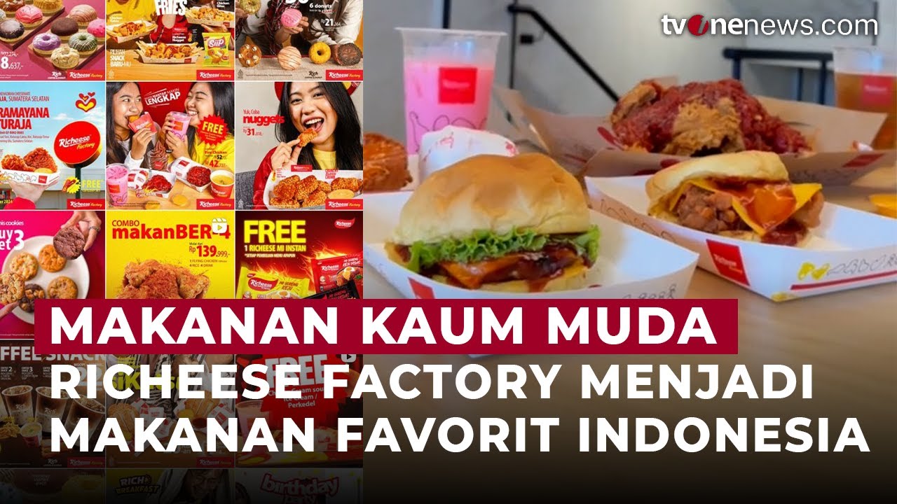 Survei Simpulkan Richeese Factory jadi Makanan Cepat Saji Favorit Warga ...