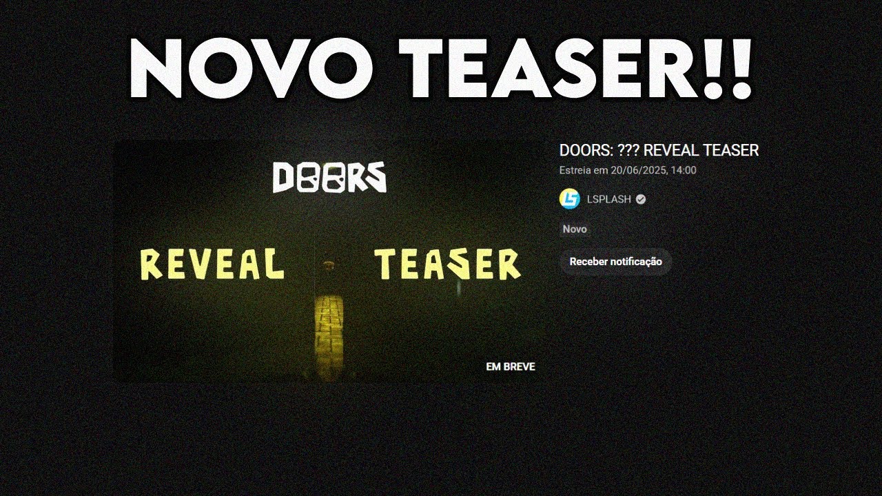 TRAILER TEASER ANUNCIADO!! DOORS: OUTDOOR 👁️ - YouTube