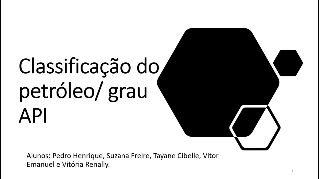 Classificação do Petróleo/ Grau API - YouTube