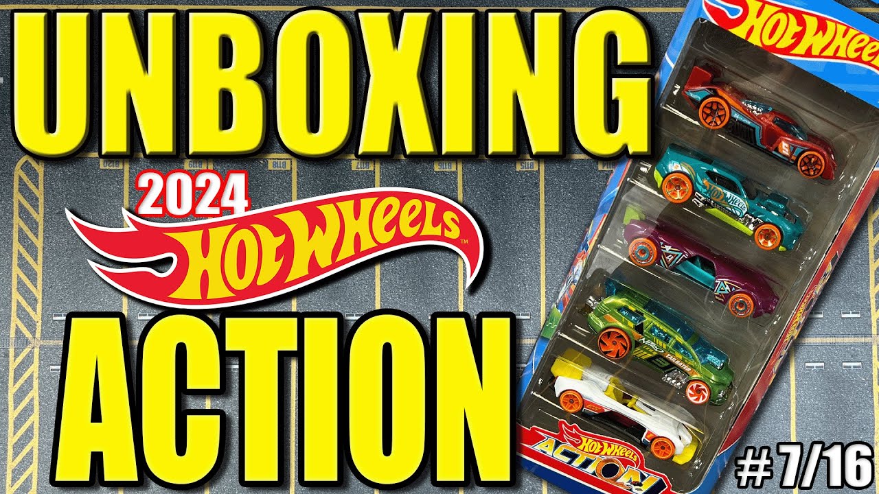 Unboxing Hot Wheels "Action" 5-Pack!! - YouTube