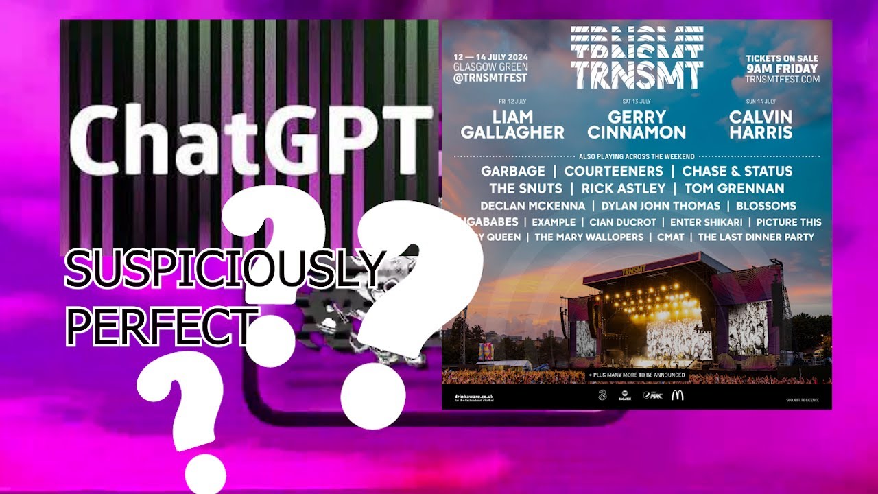 Was the TRSMT line up generated by A.I? - YouTube
