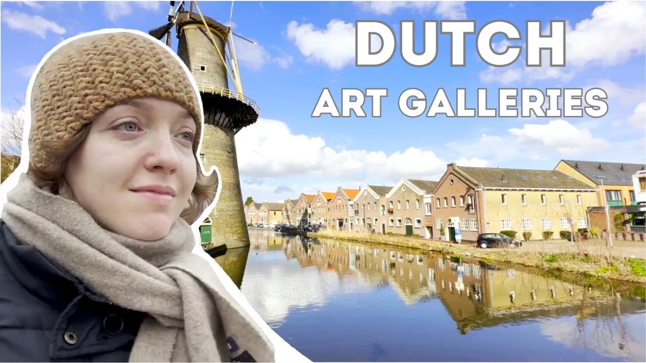 Silent art vlog. Dutch art galleries - YouTube