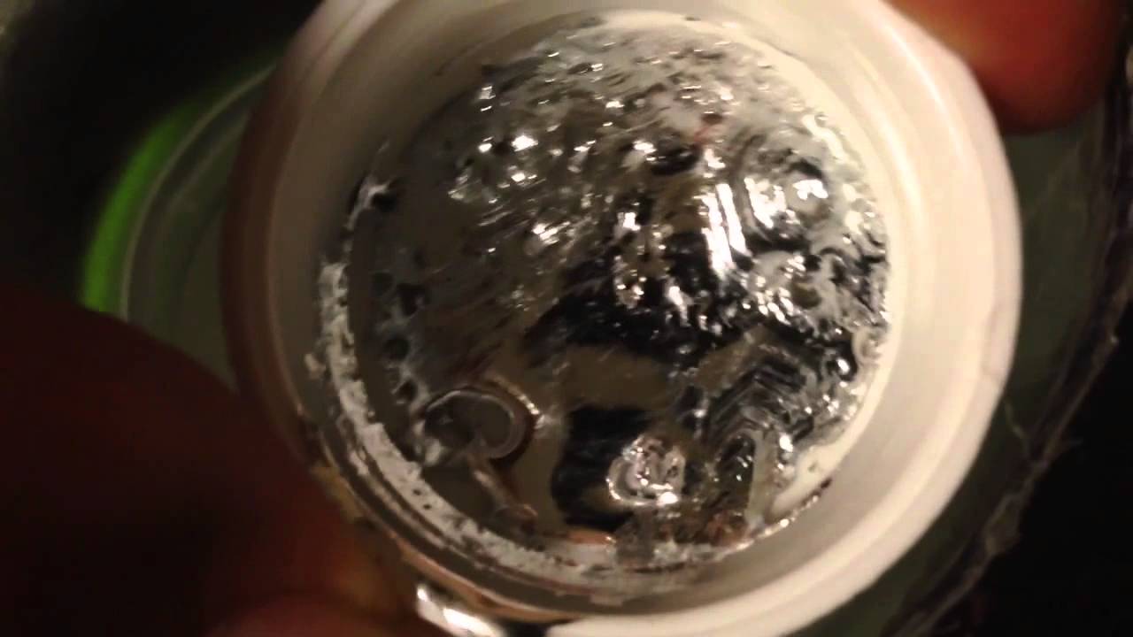 Growing gallium crystals - YouTube