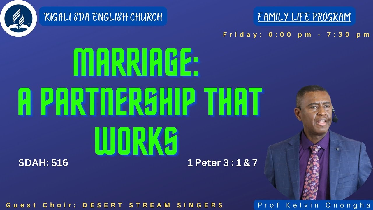 Vespers Program || Marriage: A Partnership that Works By Kelvin Onongha ...