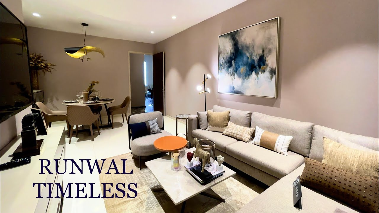 1.59 CRORE, 2BHK, RUNWAL TIMELESS,OYT, WADALA, MUMBAI - YouTube