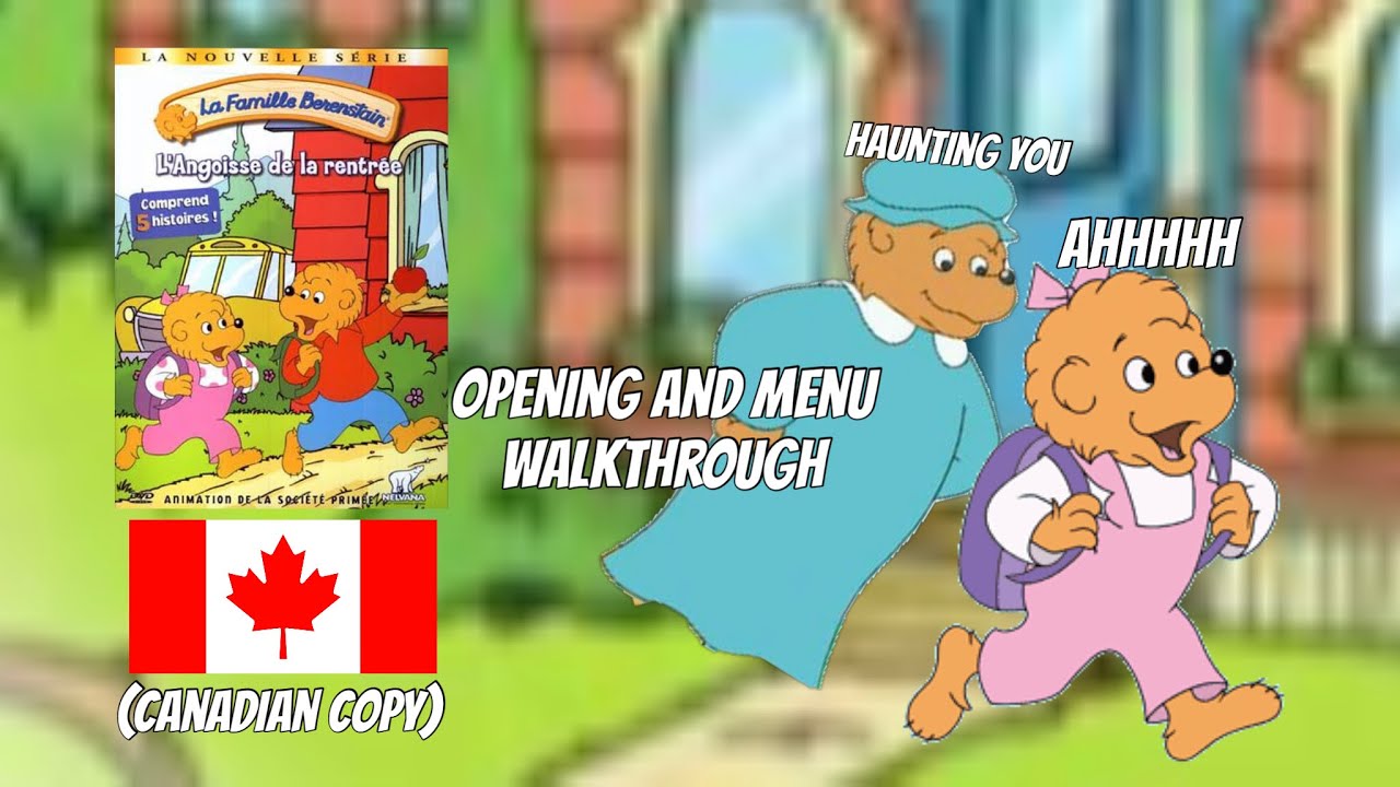 The berenstain Bears Class is Back Canadian 2004 DVD Opening and Menus ...