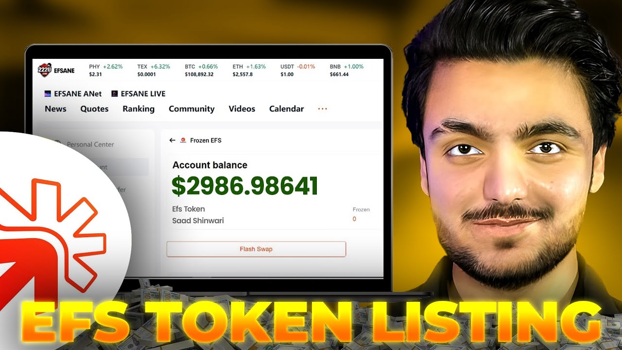 The Wait is Over - Congratulations EFS Token Holders 🎉 - YouTube