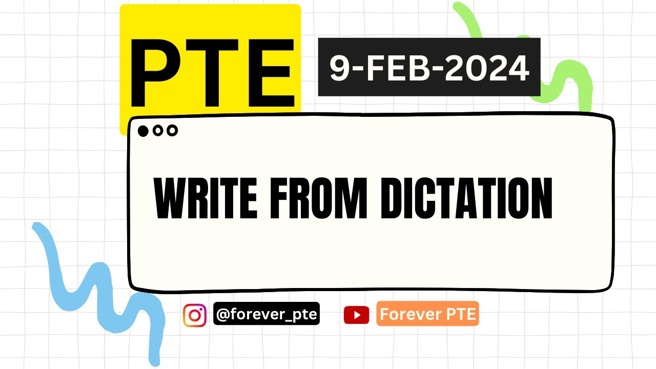 20 Most Repeated Listening Write From Dictation | PTE | Forever PTE ...