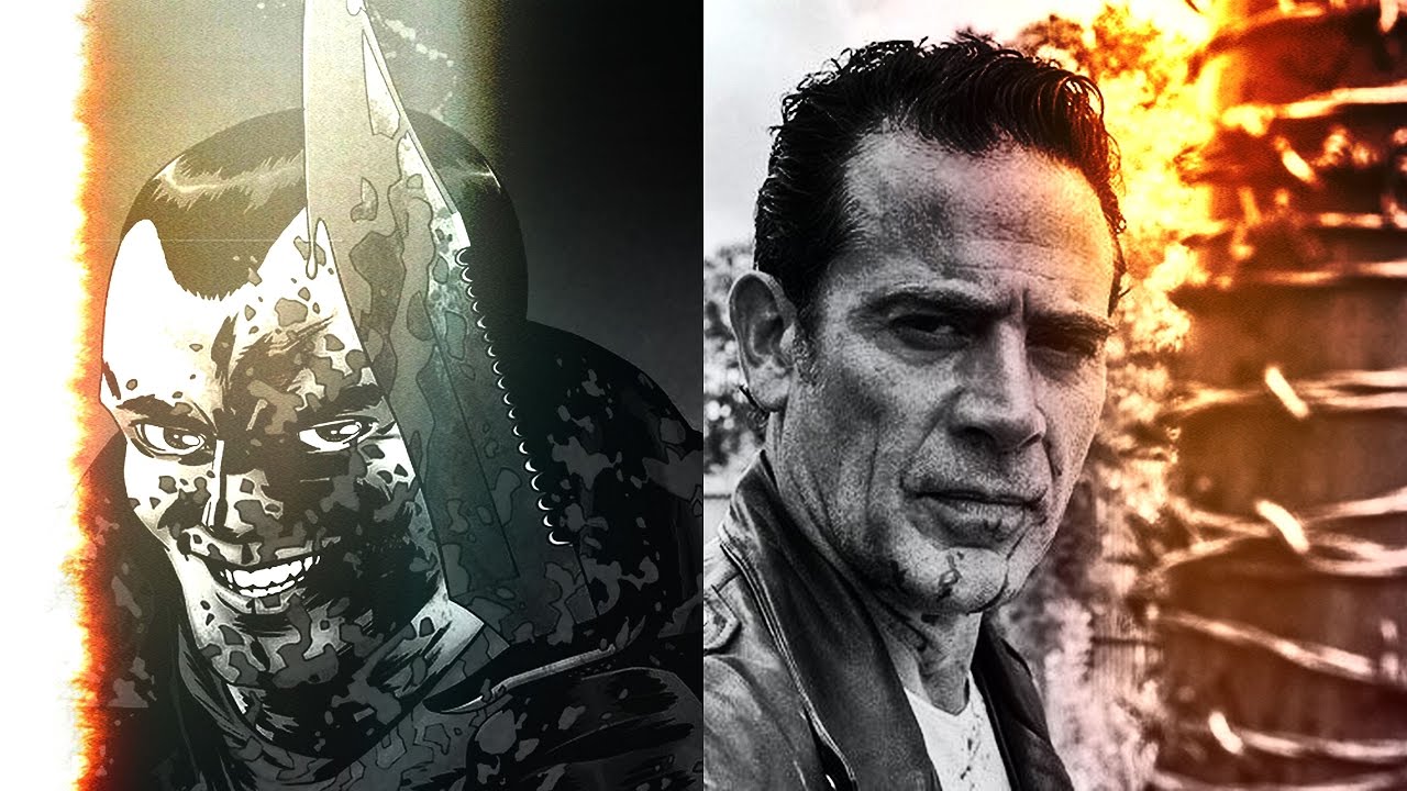 FRIENDLY DISCUSSION | COMIC NEGAN VS TV NEGAN - YouTube
