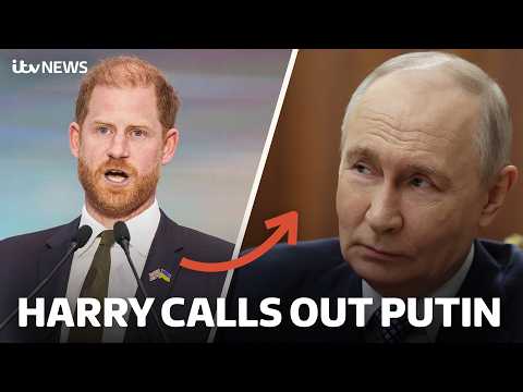 Prince Harry delivers message to Putin and Trump from Ukraine