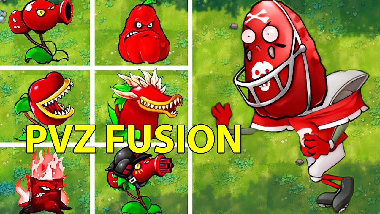 PVZ Fusion 2,14 English How to Merge Trees to a Super Great Level - YouTube