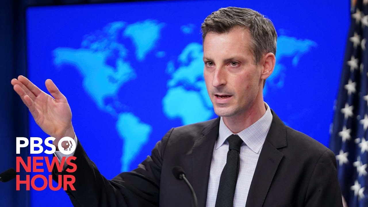 WATCH LIVE: State Department spokesperson Ned Price holds a news ...