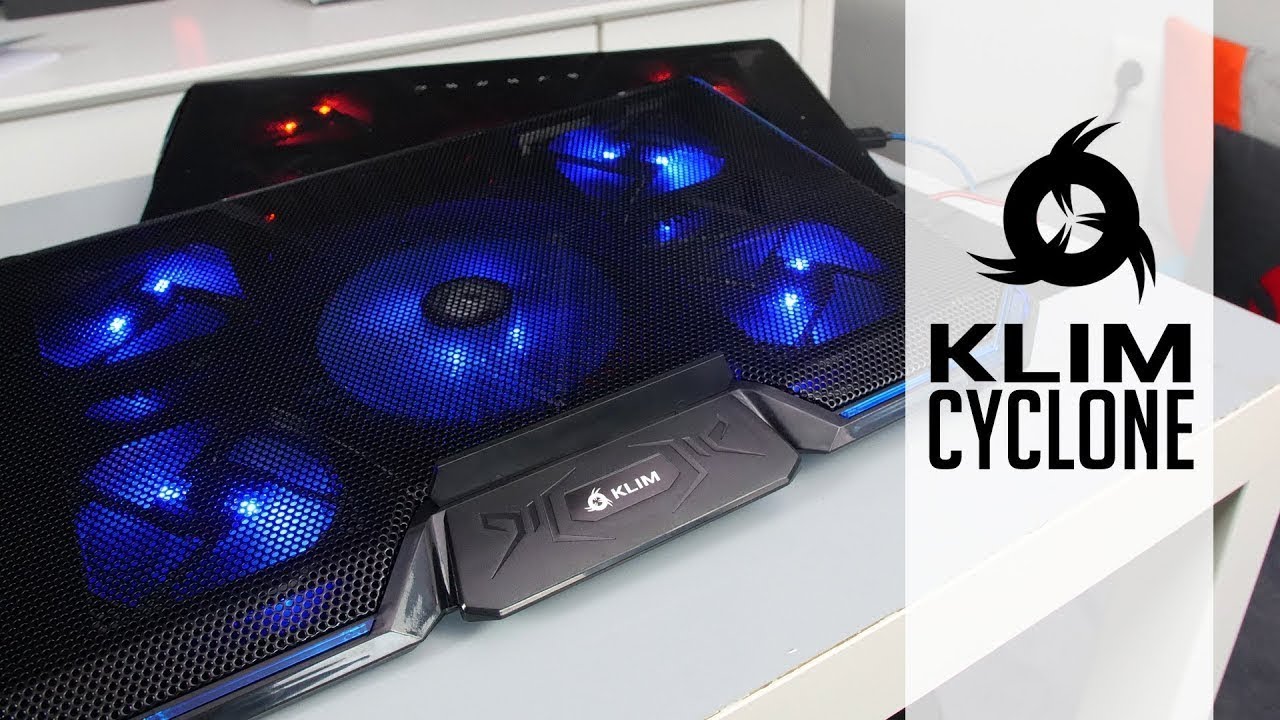 KLIM Cyclone - La base di raffreddamento più ampia per portatili da ...