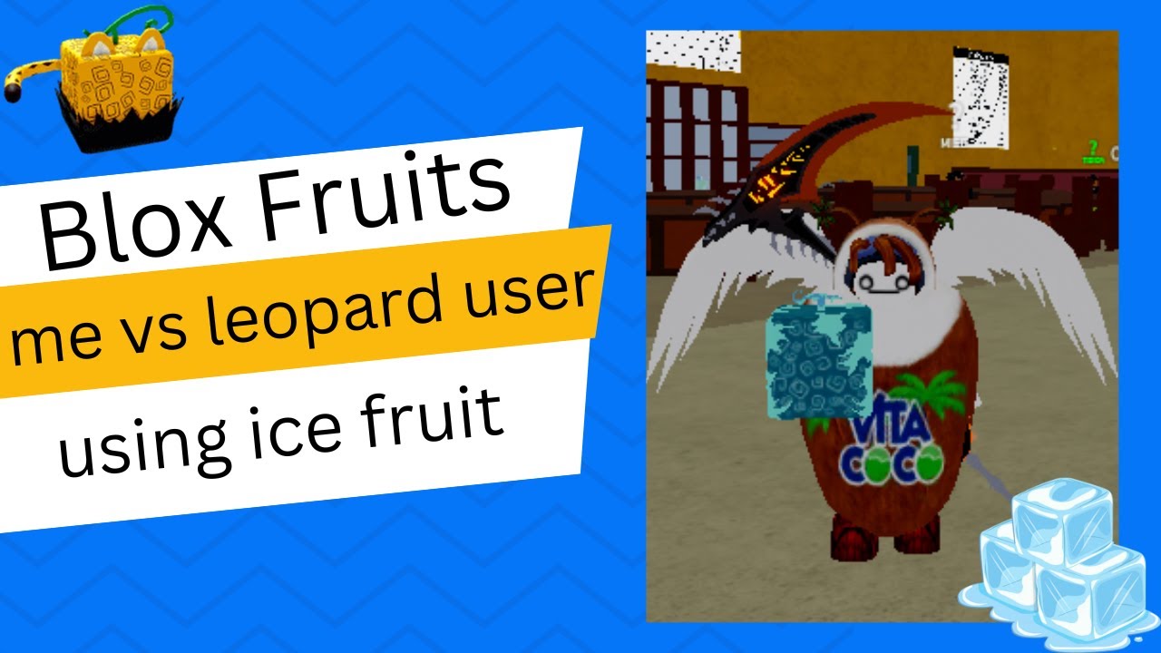 Blox Fruits | Ice user vs Leopard user - YouTube