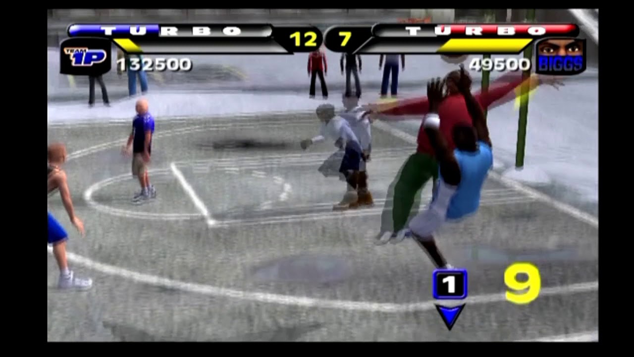 NBA Street - Street Challenge 1 Vs. Biggs - YouTube