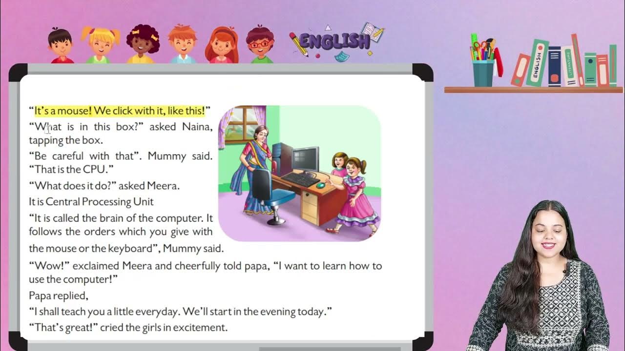ENGLISH ELEGANCE CLASS 2 CHAPTER 7 ALL ABOUT COMPUTER - YouTube