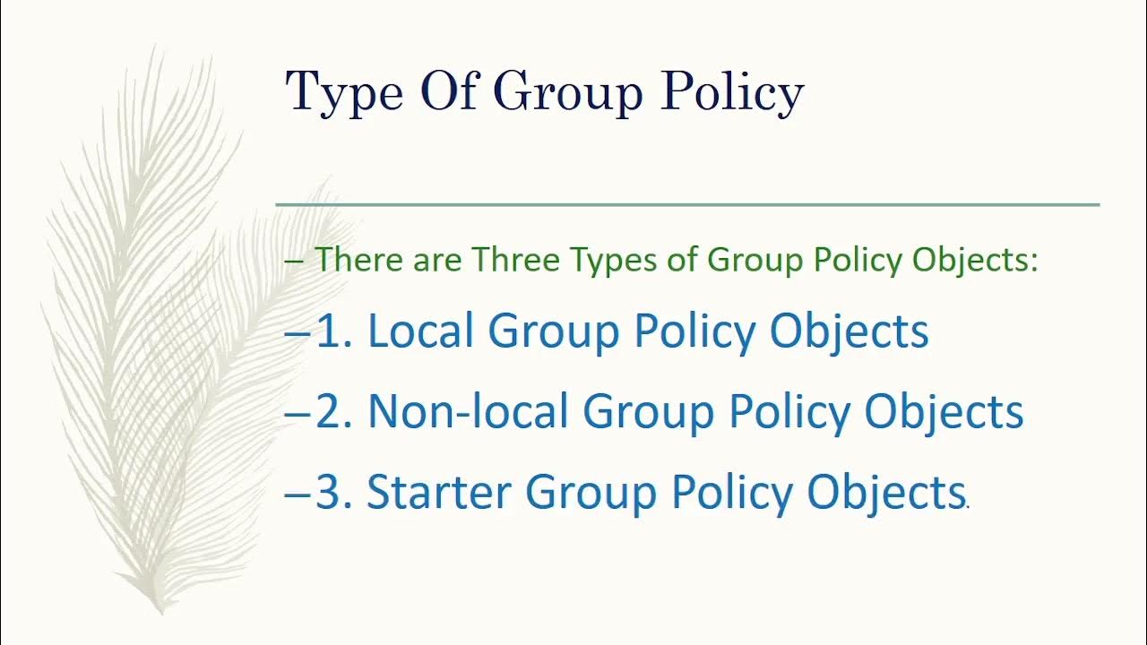 How to create group policy object file for OU and how to link GPO to OU ...