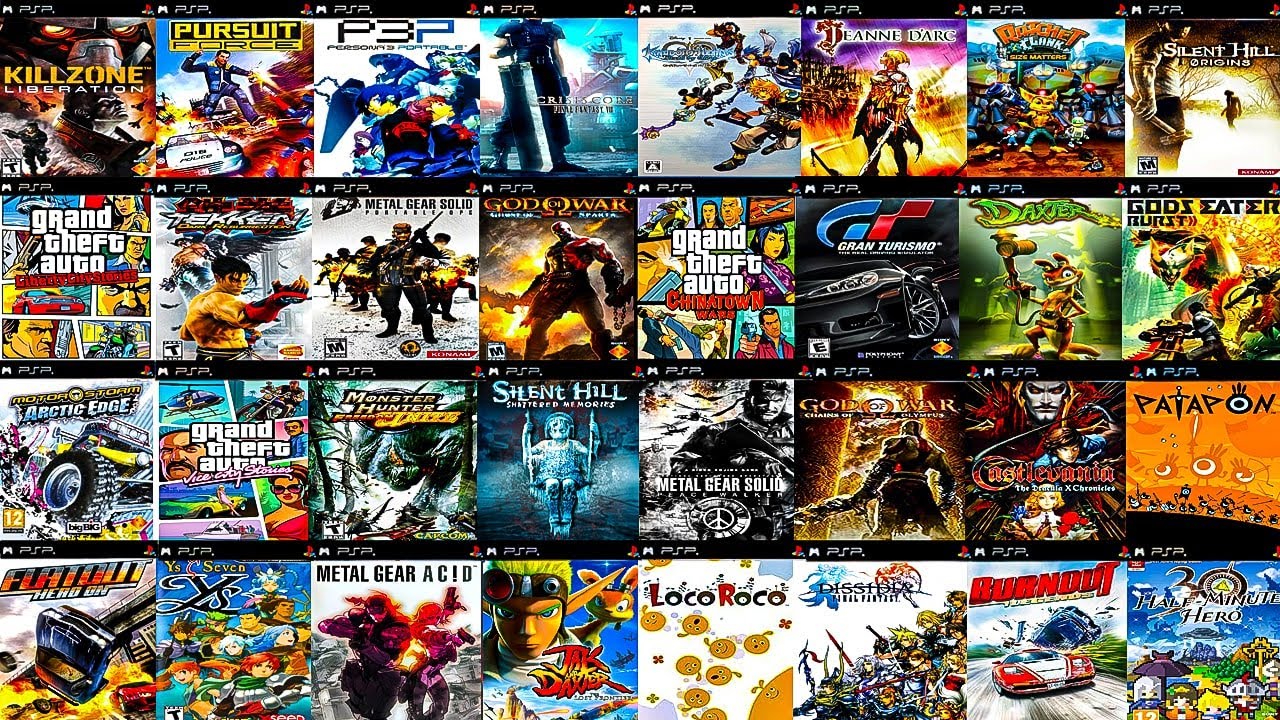 Top 50 Best PSP Games of All Time | Best PLAYSTATION PORTABLE Games ...