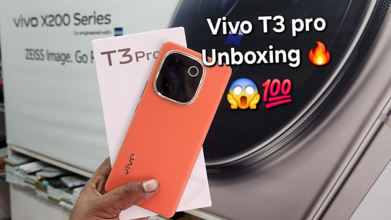 Vivo T3 Pro 5g ⚡Unboxing And First Look | Best Smartphone under 25K ...