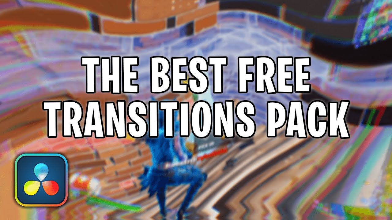 THE BEST *FREE TRANSITIONS PACK* for Fortnite Montages (DaVinci Resolve ...