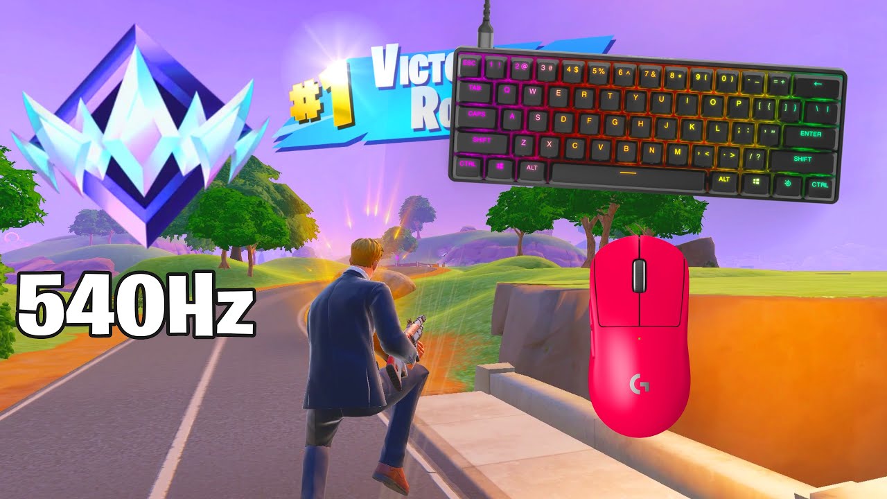 SteelSeries Apex Pro Mini ASMR 😴 Solo Gameplay 🏆 Satisfying Keyboard ...